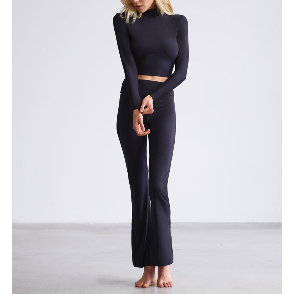 Commando Butter Flare Lounge Pant SL162 Black – Petticoat Fair